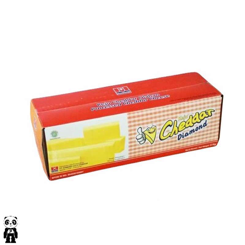 Jual Diamond Keju Cheddar 2Kg Cheddar Cheese di Seller Panda Global ...
