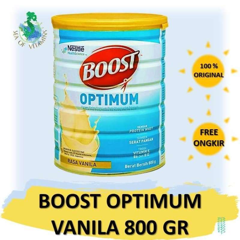 Jual Boost Optimum Isi 800 Gram - sumber nutrisi pengganti nasi ...