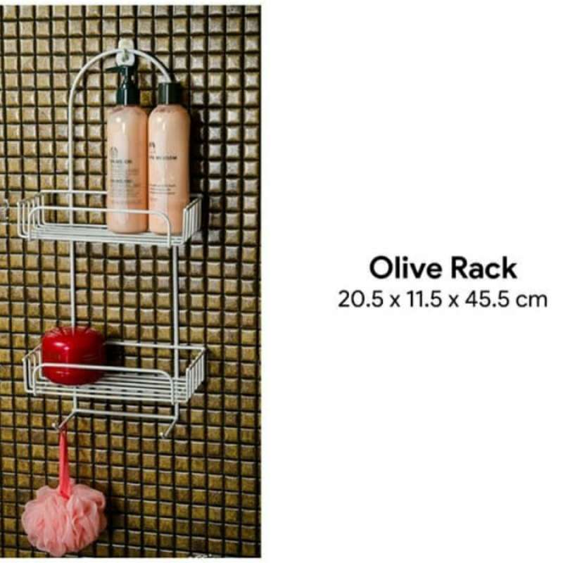 Jual rak shampoo sabun kamar mandi anti karat - OLIVE RACK di Seller ...