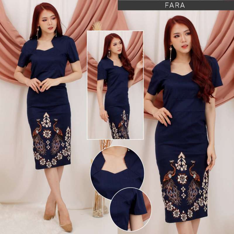 Punya Badan Gemuk 15 Rekomendasi Dress Batik Big Size Ini Cocok Untuk