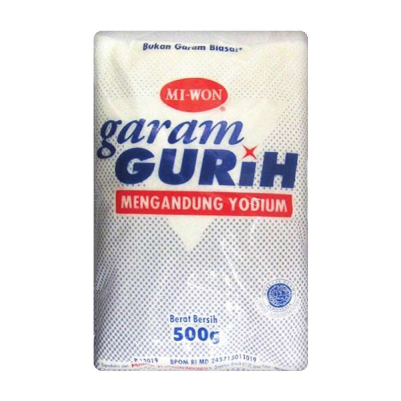 Jual MIWON GARAM BERYODIUM 500 GR di Seller Hypermart Palopo Official ...