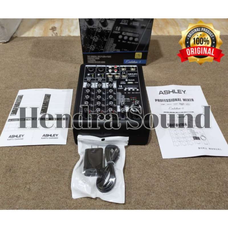 Promo MIXER Audio Ashley evolution 4 Original 4 channel Diskon 1% di ...