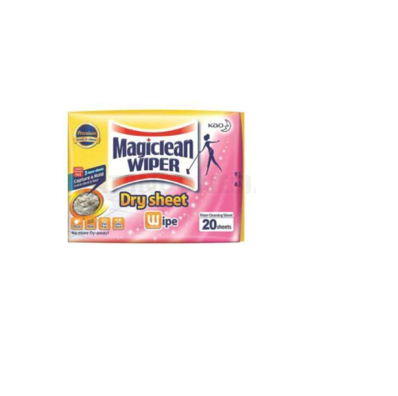 Jual MAGICCLEAN MAGIC CLEAN WIPER DRY SHEET 20S 20 SHEET LEMBAR TISU ...