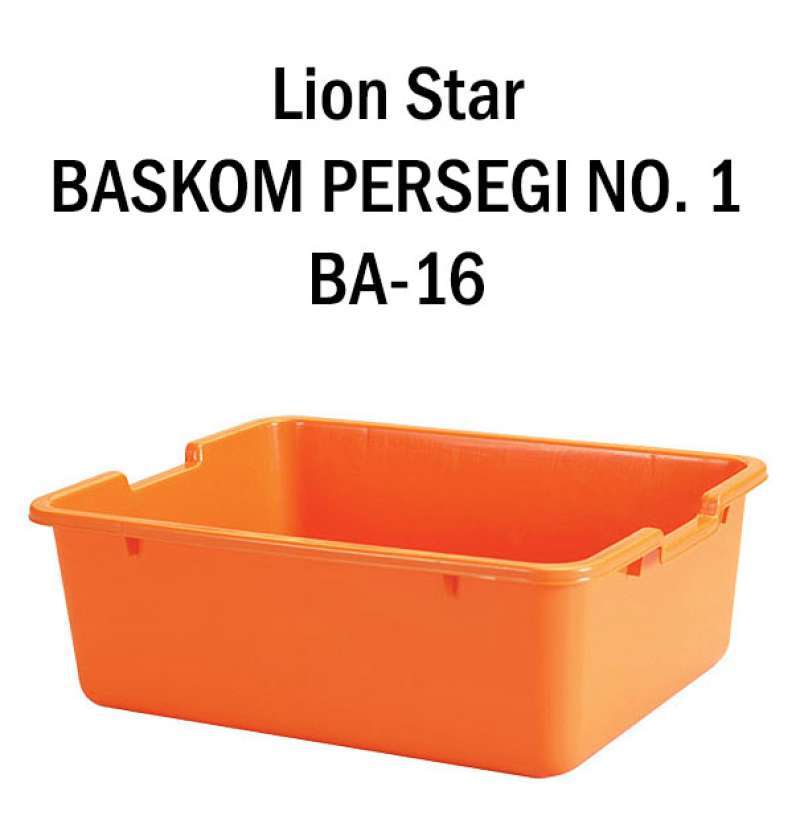 Jual Lion Star Baskom Kotak No 1 Ba-16 Di Seller Dapur Oke - Depok ...