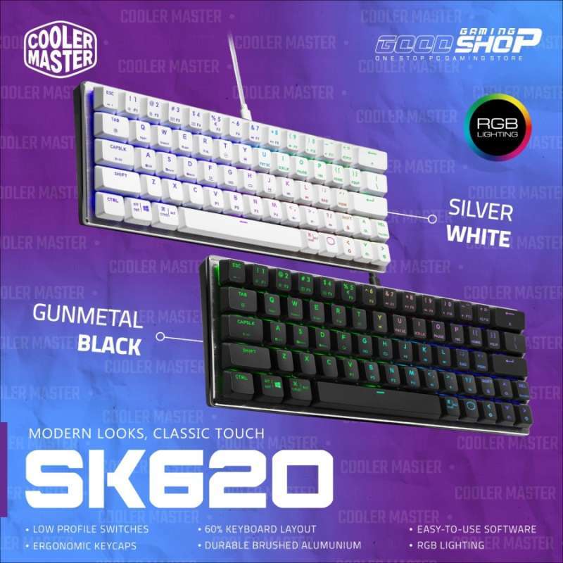 Jual Cooler Master SK620 - Gaming Keyboard di Seller GOOD GAMING SHOP ...