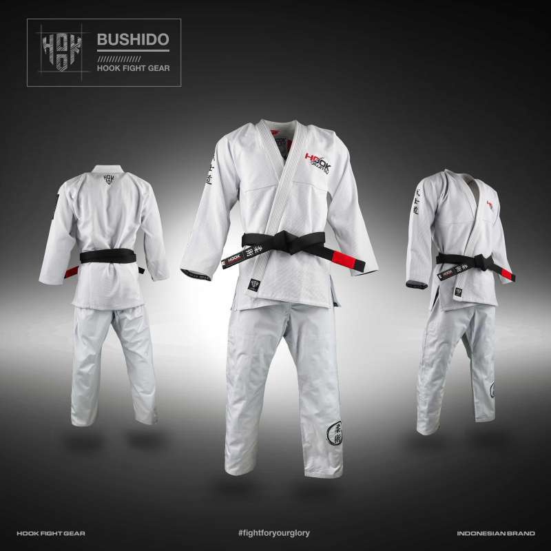 Jual GI JIUJITSU HOOK FIGHT GEAR, JIU JITSU GI, BJJ GI, BRAZILIAN ...