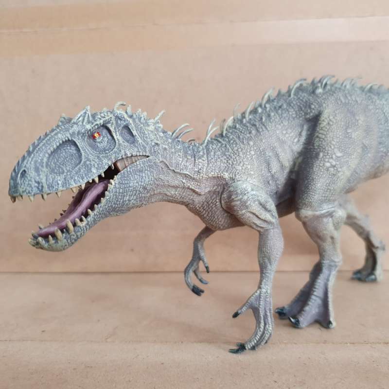 Jual Figure indominus rex dinosaurus raptor besar detail rapi PVC hard ...