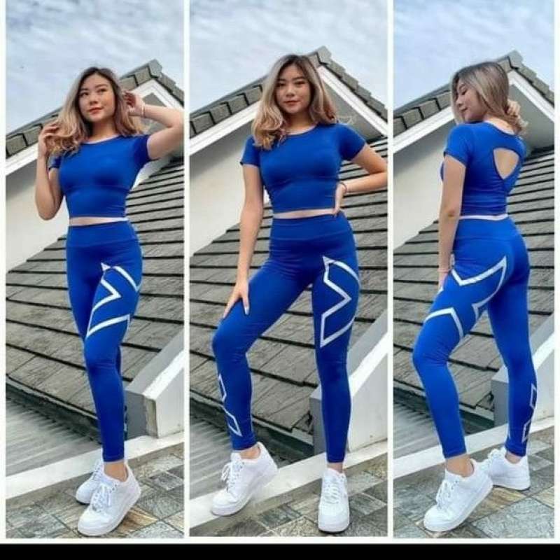 Promo Setelan Legging X Dan Crop Lubang - Pink Semua Ukuran Diskon 6% ...