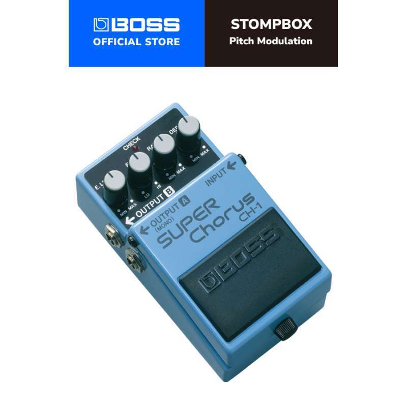 Promo Boss Stompbox Ch-1 Super Chrous Pedal Pitch Modulation Diskon 20% ...