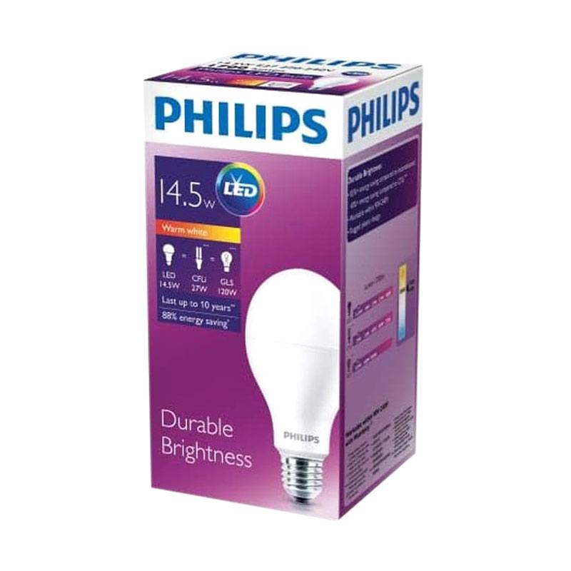 Jual PHILIPS LED A67 E27 Bulb - Warm White [14.5-120 W/ 3000 K/ 230 V ...