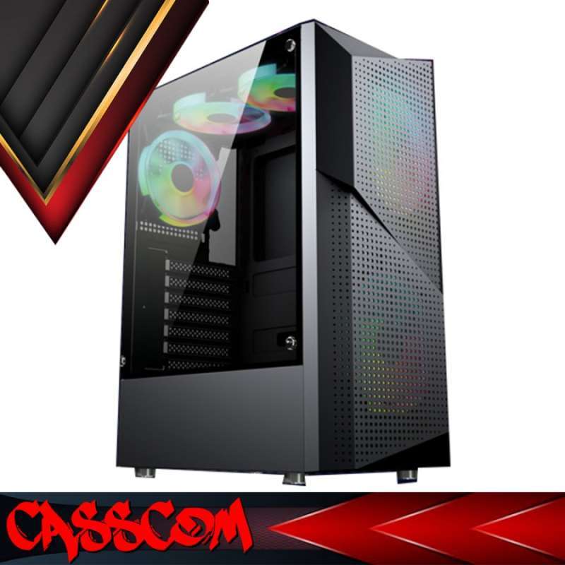 Jual Casing VenomRX Samurai - Tempered Glass Mid-Tower Gaming Case di ...