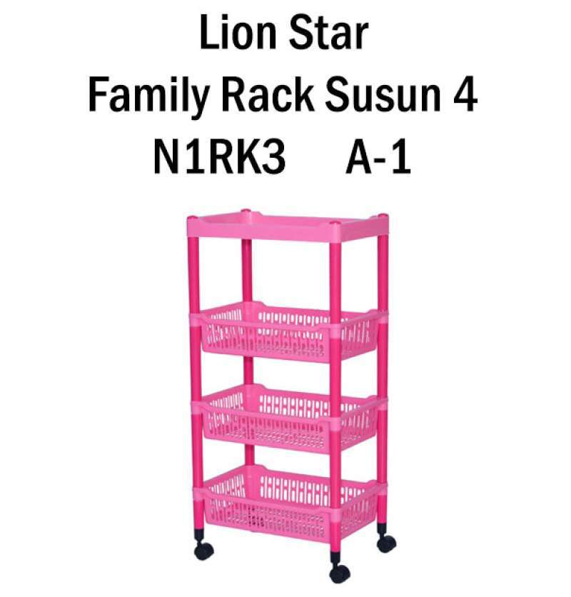 Jual Rak Susun Roda Lion Star Original Murah - Harga Diskon Mei 2024 ...