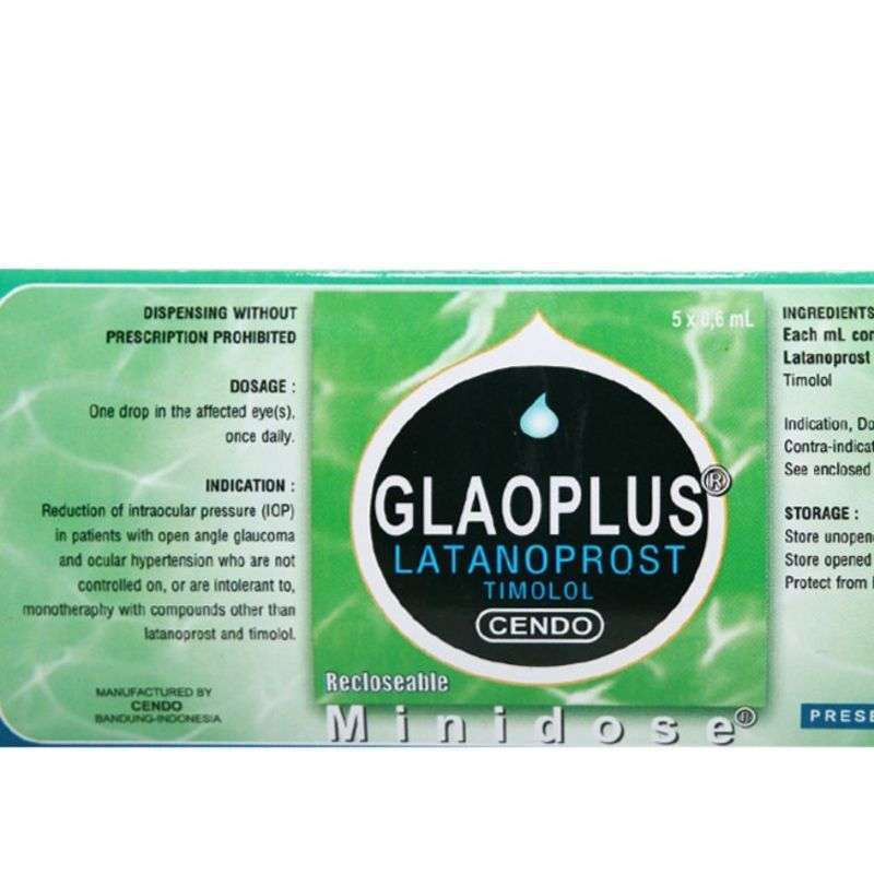 Promo Glaoplus Minidose 5x0.6 Ml Tetes Mata Diskon 5% Di Seller Amanah ...