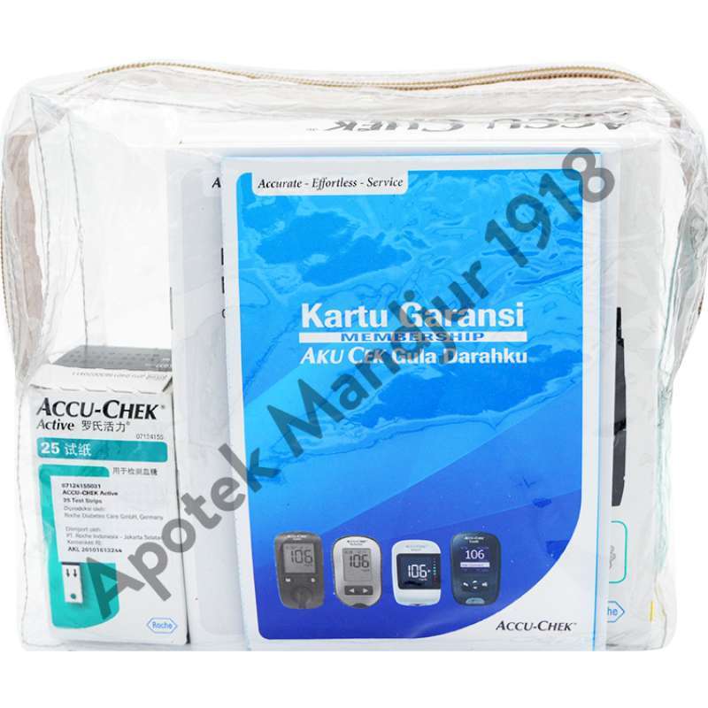 Jual Accu-chek Active Extra 25 Strip - Alat Pemantau Gula Darah Di ...