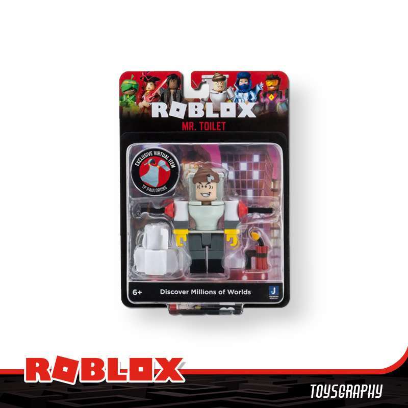 Jual Roblox Core Figure Mr. TOILET Exclusive Virtual Item di Seller ...
