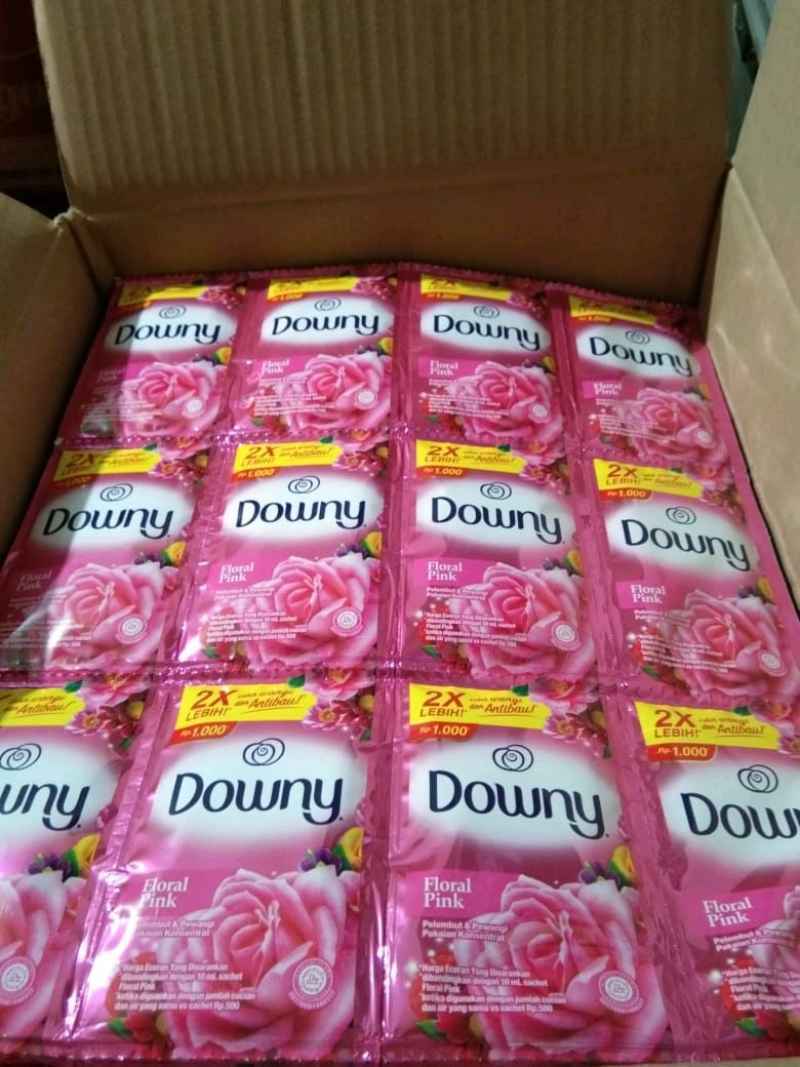 Jual Downy Floral Pink Sachet 500 (20 ml/6 Sachet) di Seller Agen Sembako Mama Eping - Agen ...