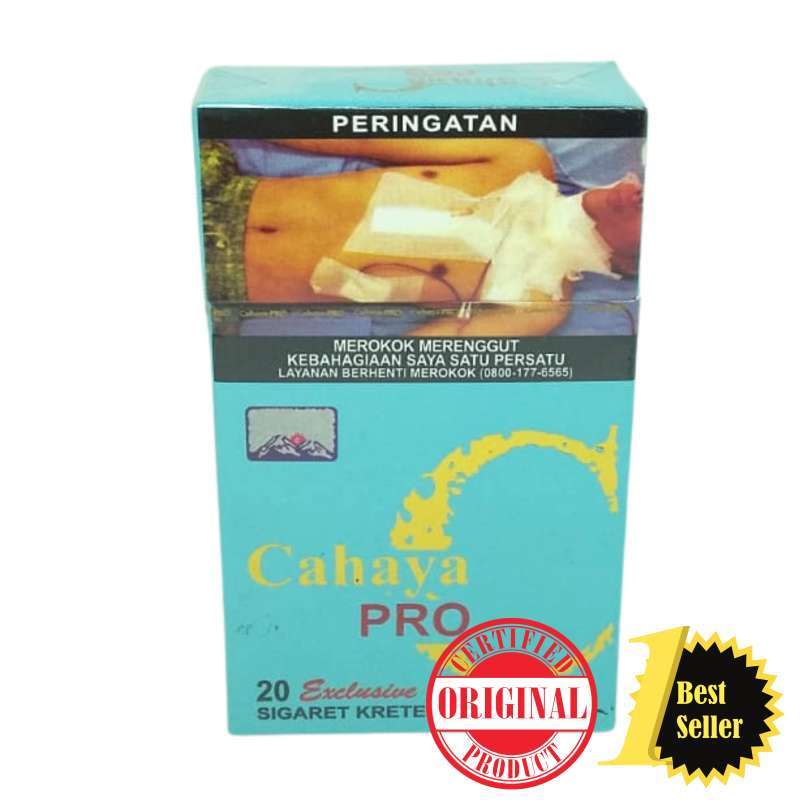 Jual Rokok Cahaya Pro 20 Exclusive Kretek / 1 Pack Di Seller ...