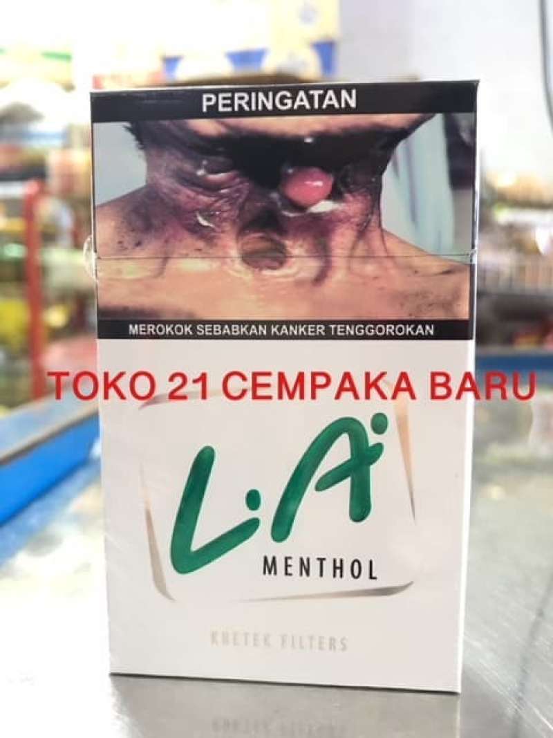 Jual Rokok LA MENTHOL 16 BATANG | Hijau Cool Kretek Filter Rokok Murah ...