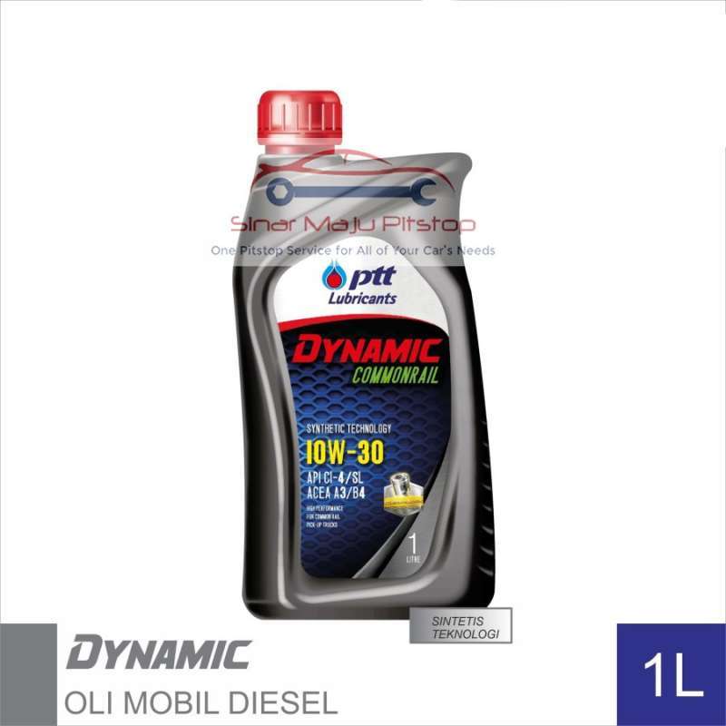 Promo PTT LUBRICANTS DYNAMIC COMMONRAIL 10W-30 Pelumas Oli Mesin Diesel Mobil Modern COMMONRAIL ...