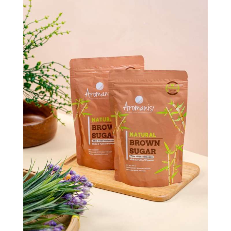 Promo Aromanis Brown Sugar 250gr - Gula Tebu / Gula Molasses Diskon 25% ...