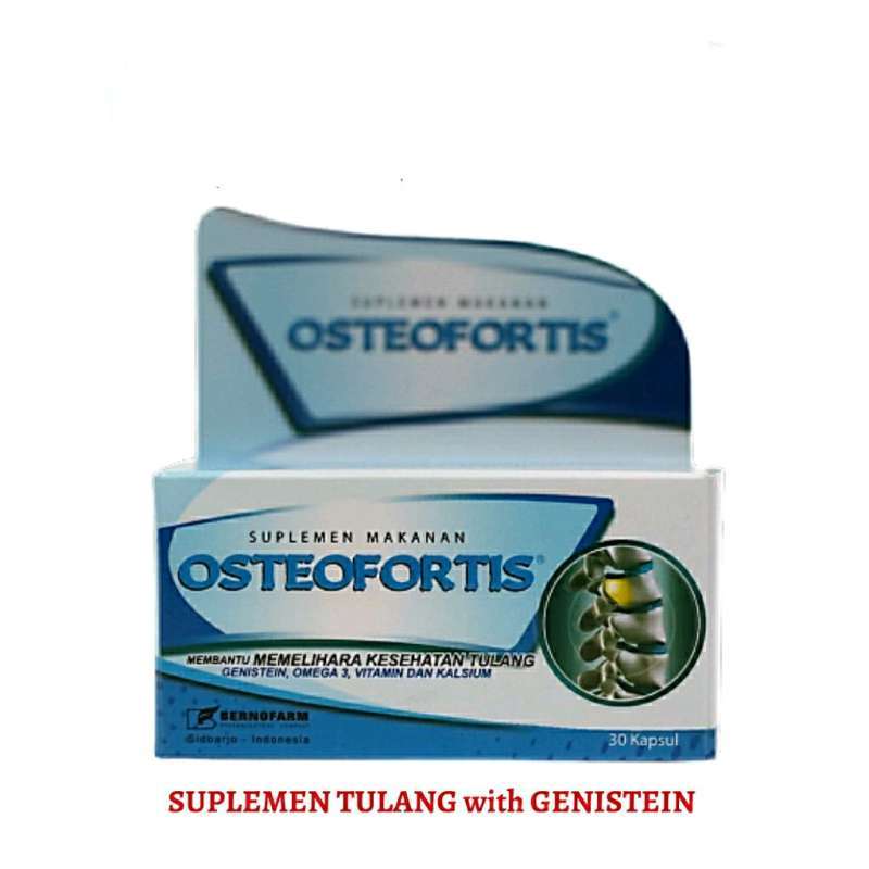Jual Osteofortis isi 30 Kapsul Suplemen Tulang / Mencegah Osteoporosis ...