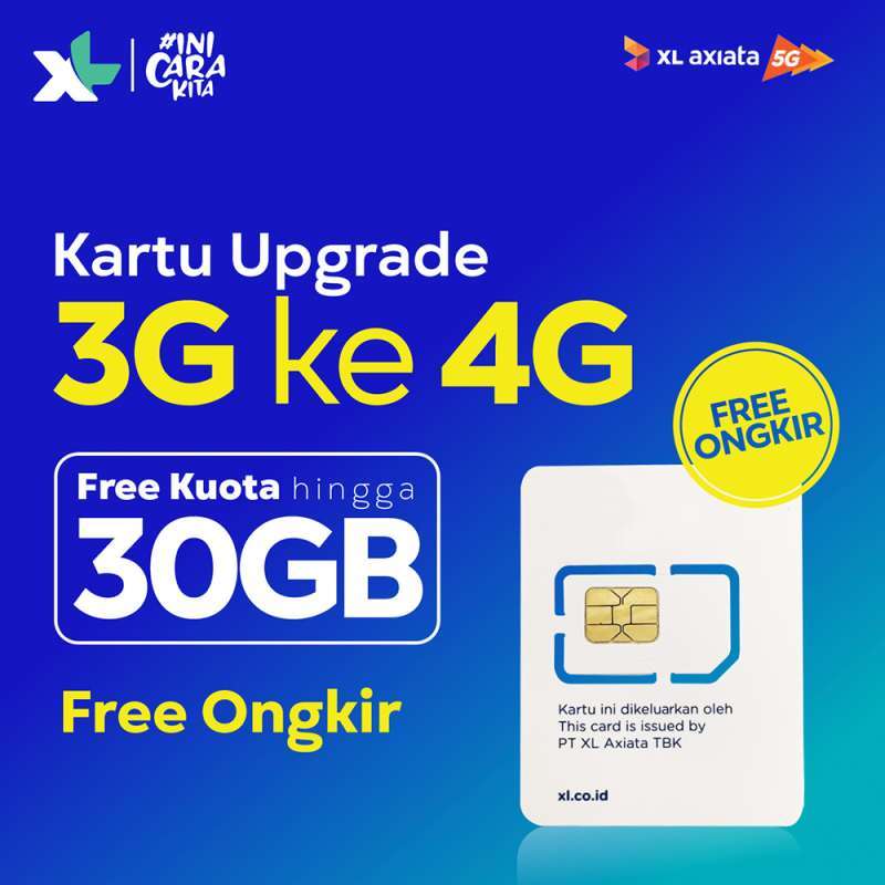 Promo [khusus Xl Center] Kartu Upgrade 4g Xl & Prioritas (kartu ...