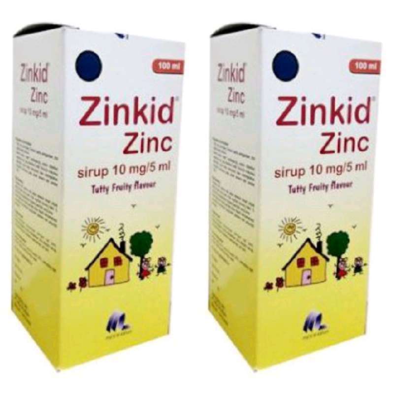 Jual Zinkid Sirup 100 Ml / Suplemen Vitamin Pencernaan Anak Diare Paten / Obat Diare Anak / Zinc ...