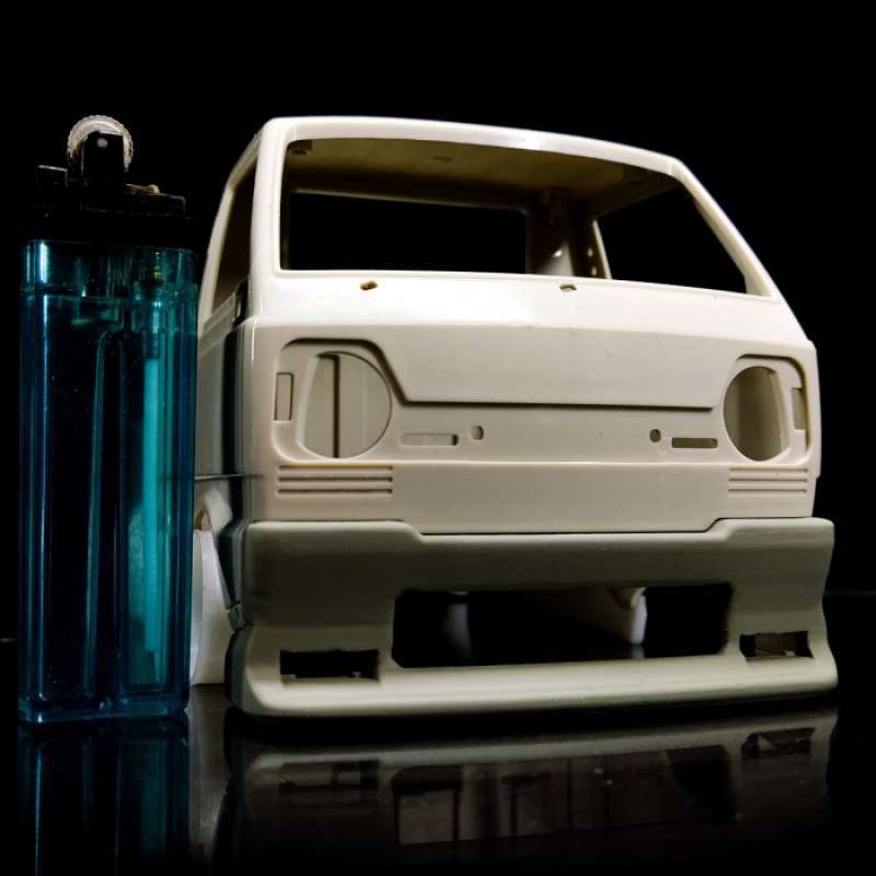 Jual D12 MINI Bodykit V3, WPL D12 BODY KIT V3, WPL D12 DRIFT UPGRADE di ...