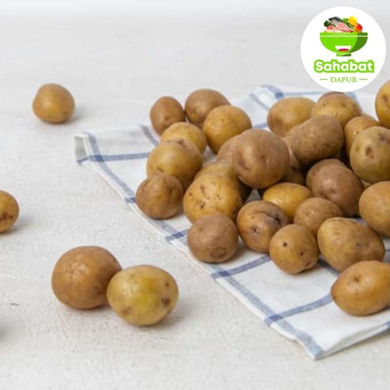Promo Kentang Baby/Kentang Potato/Kentang Rendang/Kentang Sayur 250gr ...