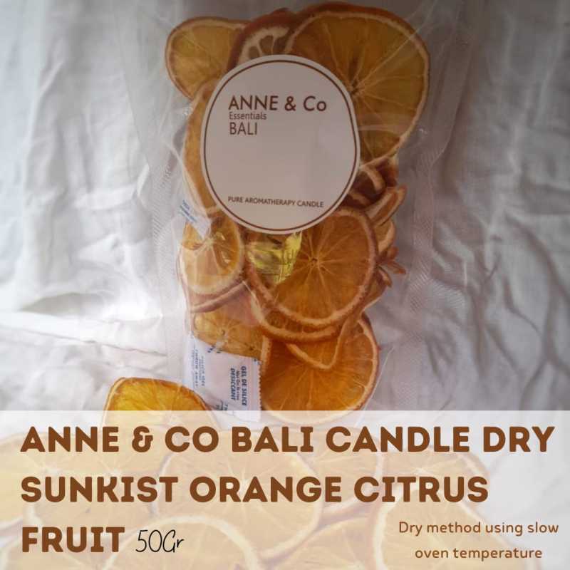 Jual ANNE&CO BALI || 50Gr CANDLE DRY SUNKIST ORANGE CITRUS FRUIT | BUAH ...
