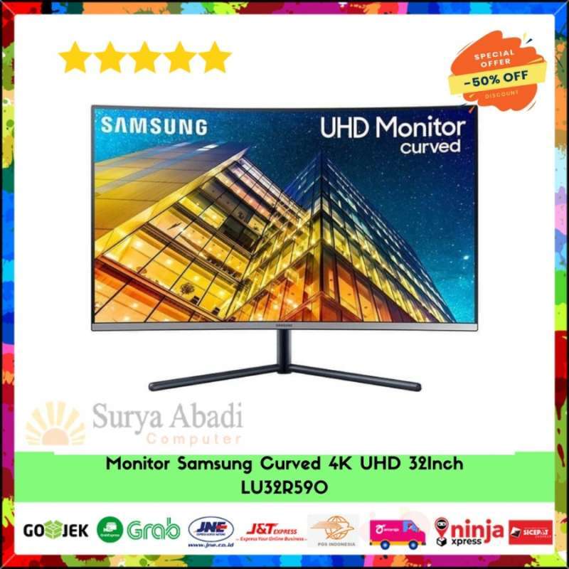 Jual Monitor Samsung Curved 4K UHD 32Inch LU32R590 di Seller Surya ...