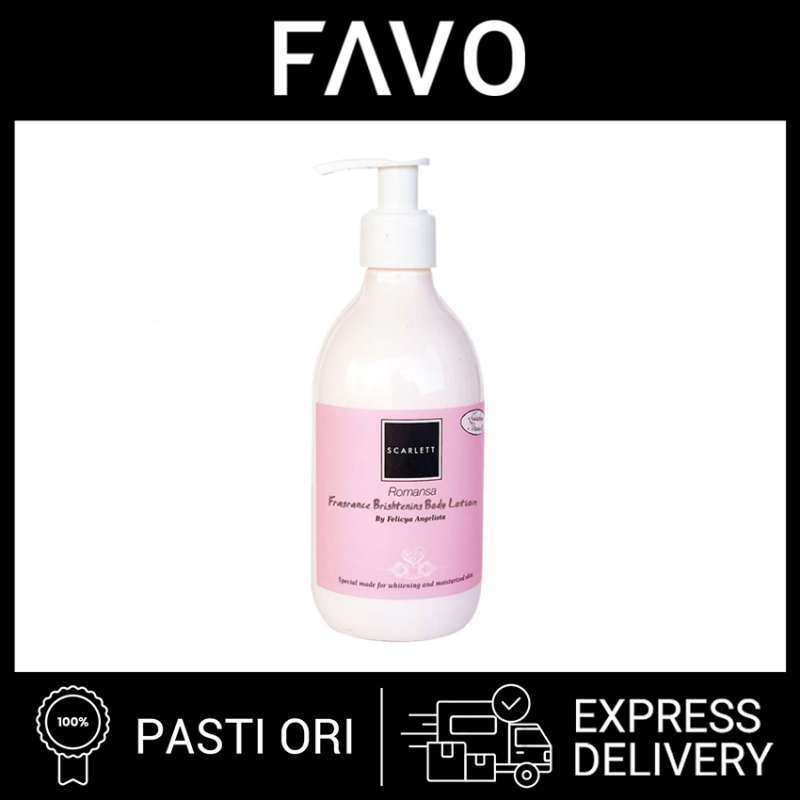 Promo Scarlett Whitening Hand & Body Lotion Romansa 300 mL - Pelembab ...