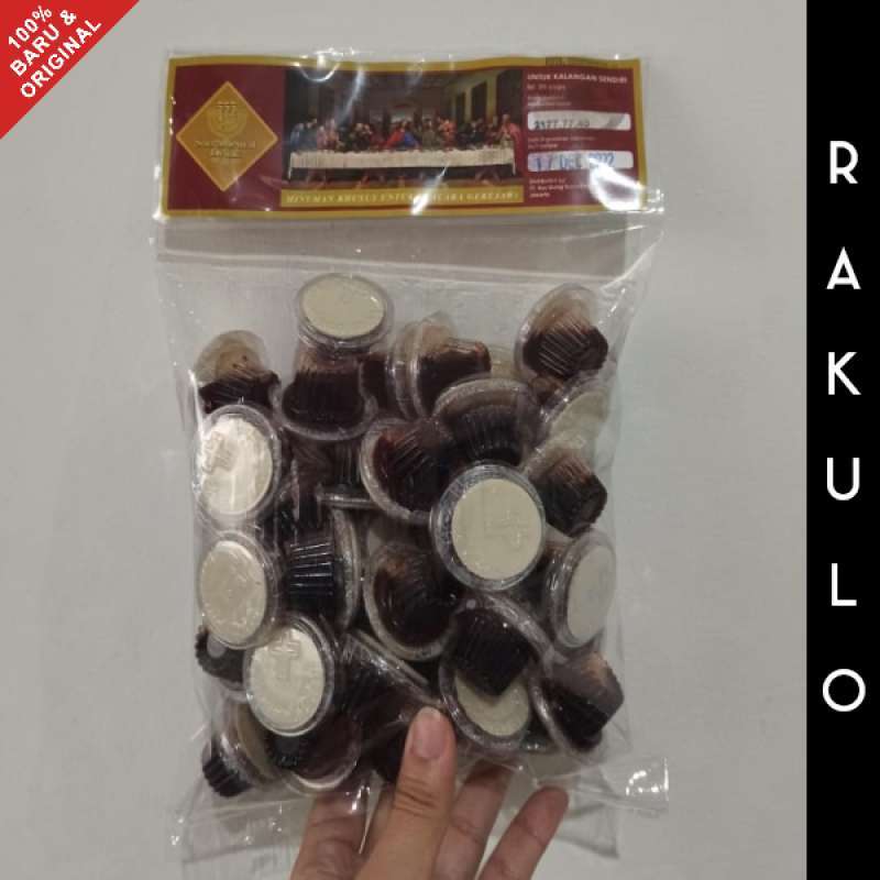 Promo Anggur Perjamuan Kudus Cup dan Hosti Polos Roti Kemasan isi 50 ...