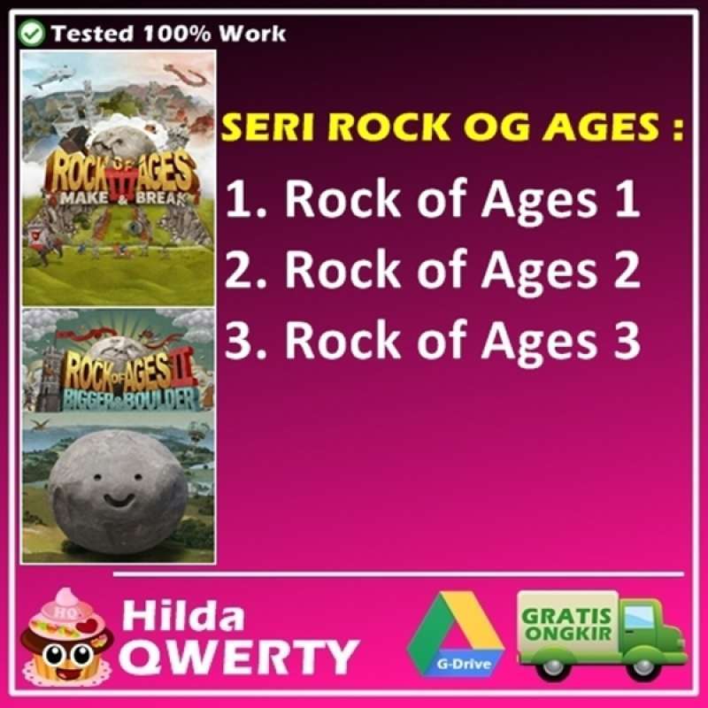 Jual Rock Of Ages Game Paket Lengkap Semua Seri Untuk Pc Laptop Di Seller Hilda Qwerty - Gumuruh ...