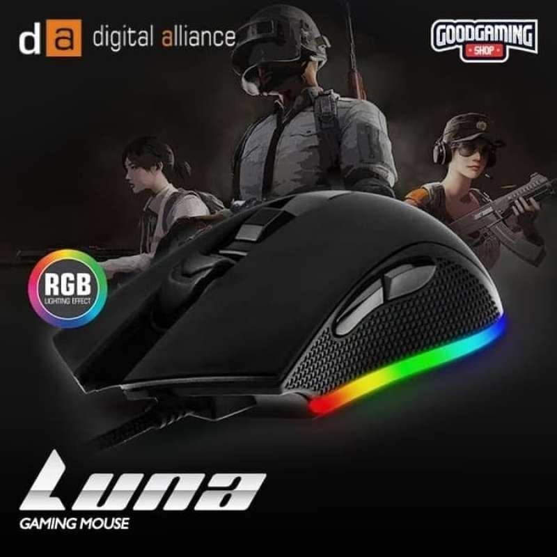 Daftar Harga Da Digital Alliance Luna Gaming Mouse 🔥 Original ...