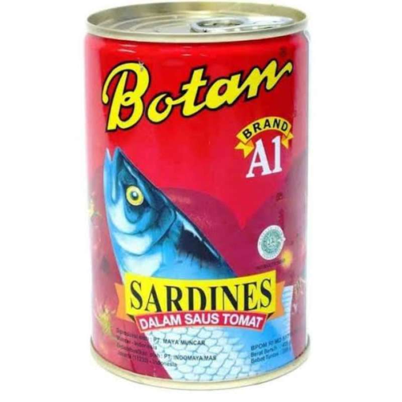 Promo Botan Sarden Ukuran Besar [425 g] Diskon 10% di Seller HASAN MART ...