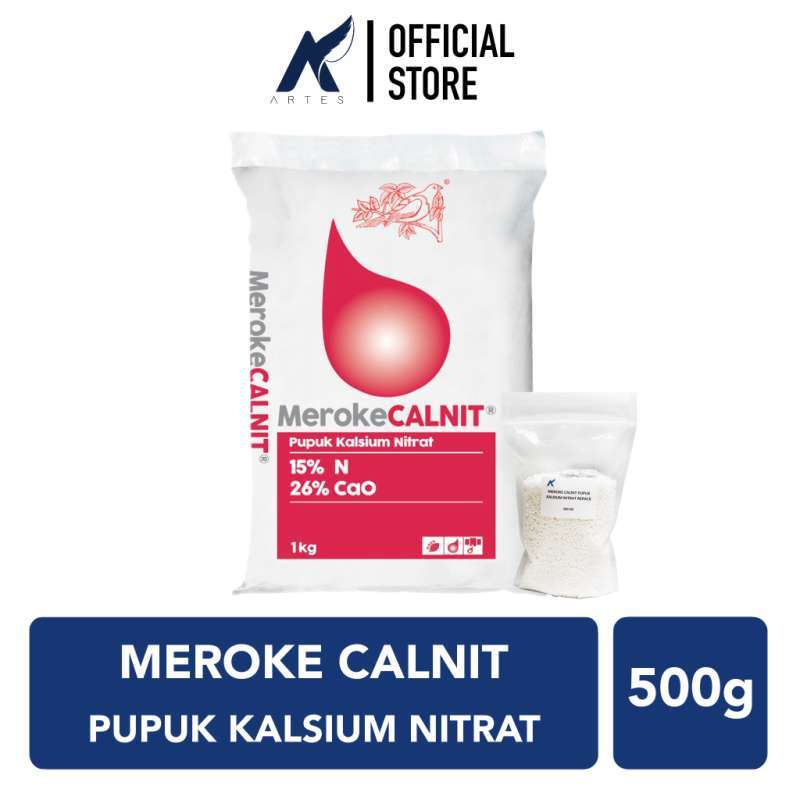 Jual MEROKE CALNIT REPACK Pupuk Kalsium Nitrat Tanaman-Tumbuhan Sayuran ...