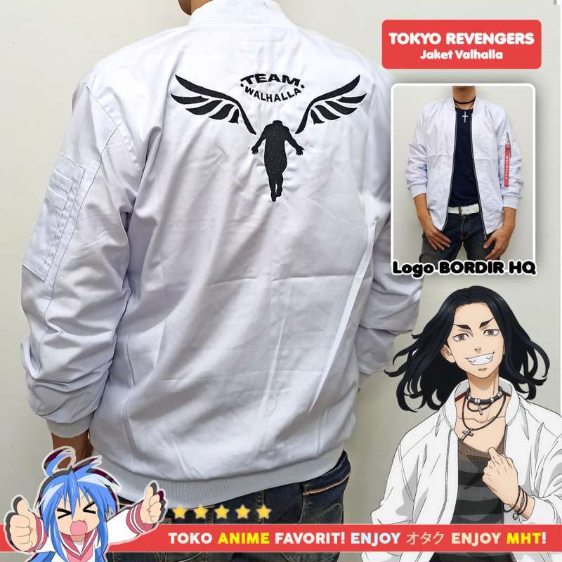 Jual Jaket Valhalla Keisuke Baji Bomber Anime Tokyo Revengers Manga ...
