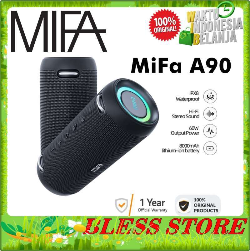 Jual Mifa A90 Bluetooth Speaker 60w Stereo Ipx8 Wireless Portable Tws ...