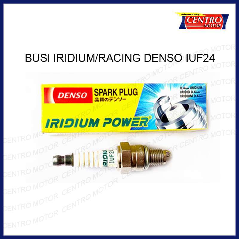 Jual Busi Denso Iuf24 Busi Iridium Klx 150/ Busi Iridium Mio-j/busi ...