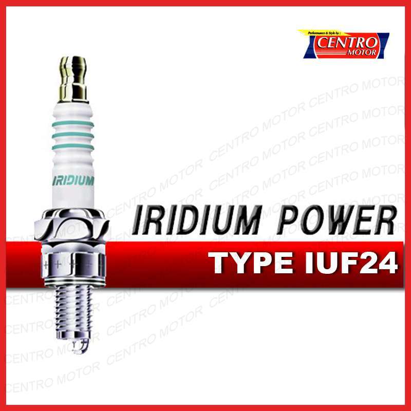 Jual Busi Denso Iuf24 Busi Iridium Klx 150/ Busi Iridium Mio-j/busi ...