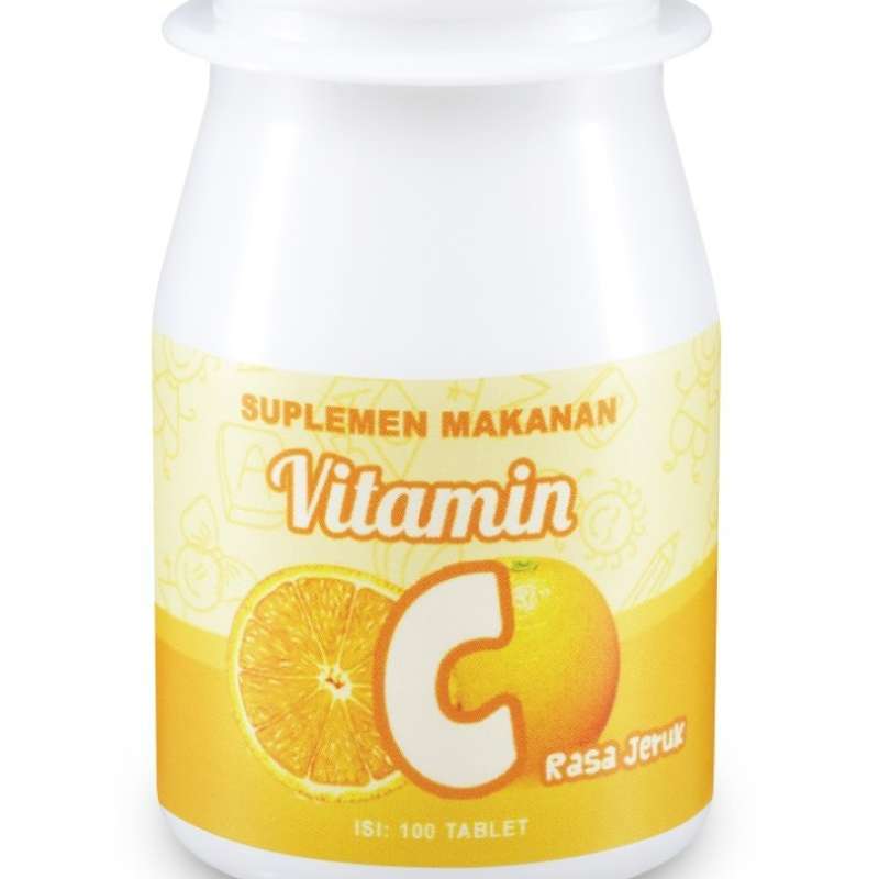Jual Vitamin C 25 mg PIM rasa jeruk isi 100 tablet hisap di Seller ...