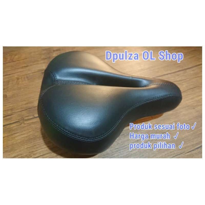 Jual Jual West Biking Sadel Saddle Jok Sepeda Lebar Empuk Leather Model ...