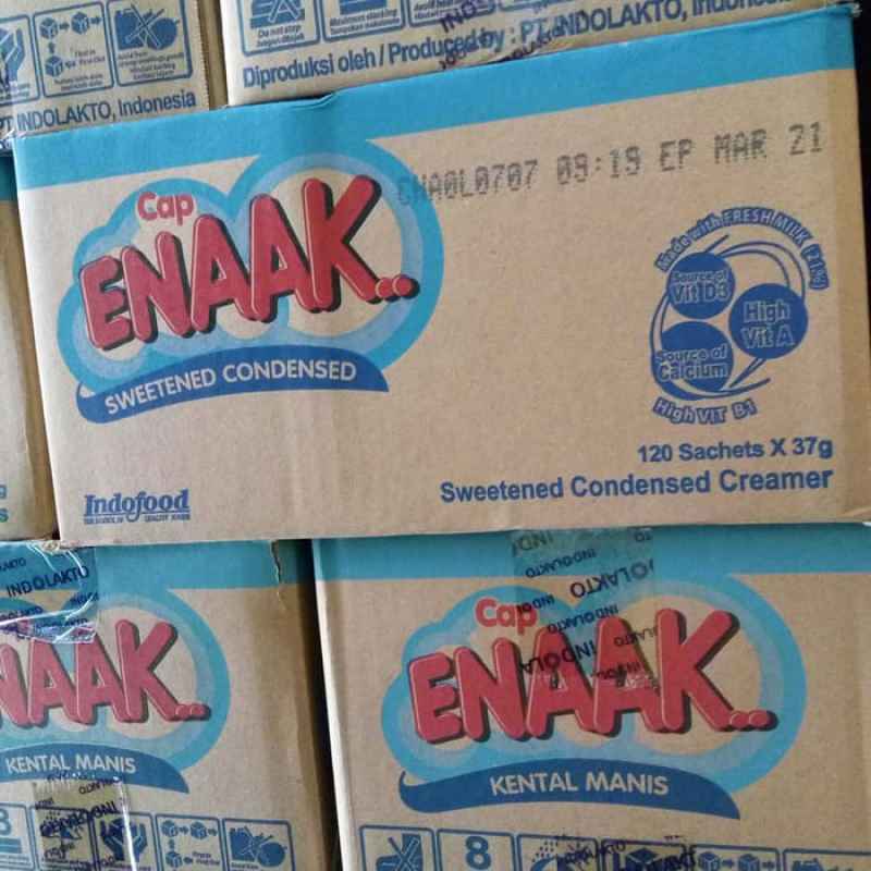 Jual Susu Enaak 120 sachet/1 DUS di Seller Toko Hadi Nahrawi - Kab ...