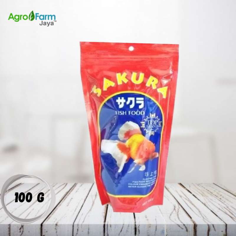 Promo Sakura Fish Food - Makanan Ikan Hias Pelet Ikan Koi Makanan Ikan ...