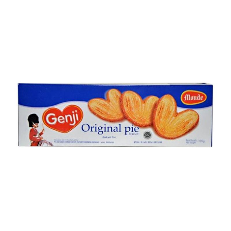 Jual Monde Genji Original Pie Biskuit [85 G] Di Seller Syu Shop - Kapuk ...