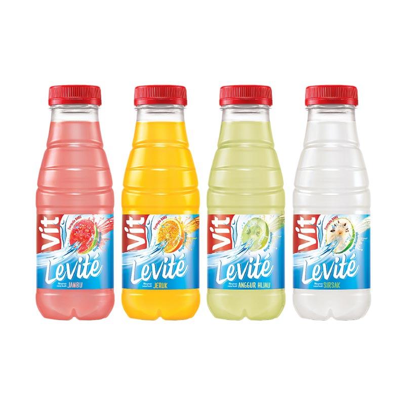 Jual LEVITE Rasa Sirsak Minuman [350 mL/ Karton/ 1 Box isi 12 pcs] Free ...