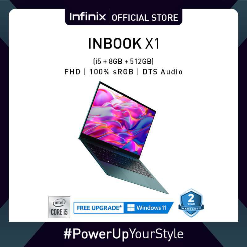 Jual FS - Infinix INBOOK 71008300036 X1 Notebook - Green [i5-1035G1 ...