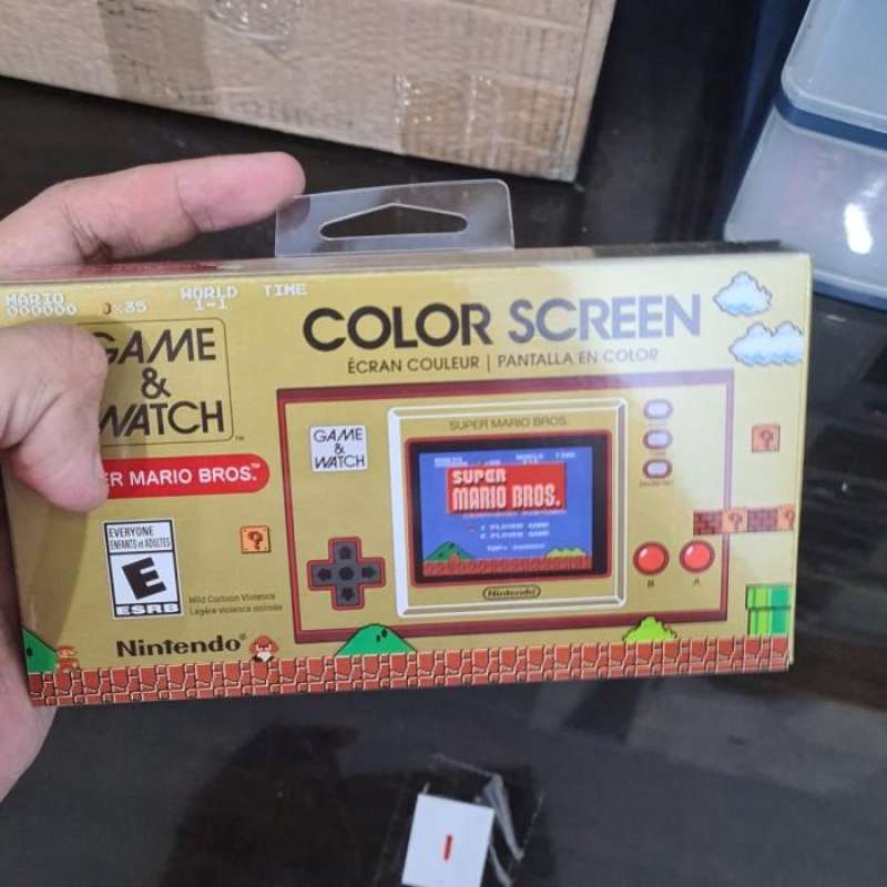 Jual Nintendo Game & Watch Super Mario Bros 35th Anniversary Edition di ...
