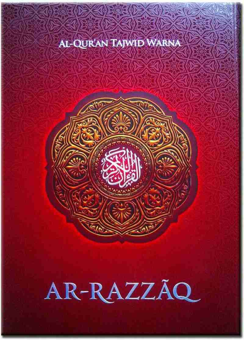 Jual ALQURAN TAJWID LANSIA AR-RAZZAQ, AL-QURAN MUSHAF AR-RAZAQ UKURAN ...